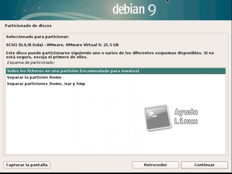 Como instalar Debian 9 Stretch desde cero y rápido (paso a paso)