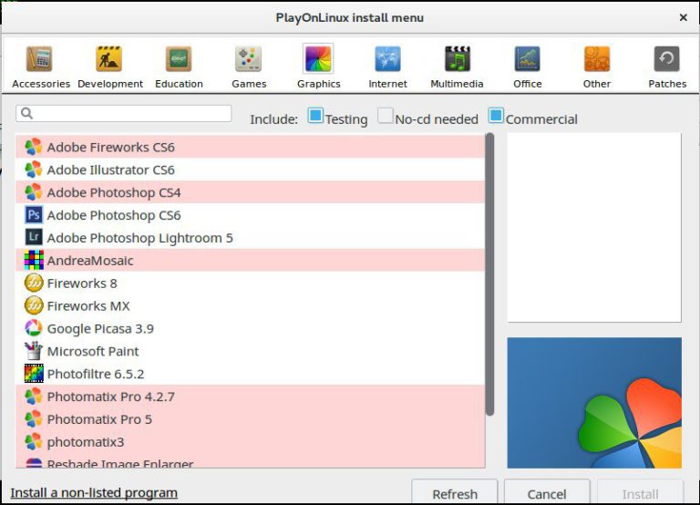Cómo instalar Photoshop en Ubuntu