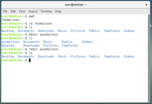 Comandos fundamentales de Debian