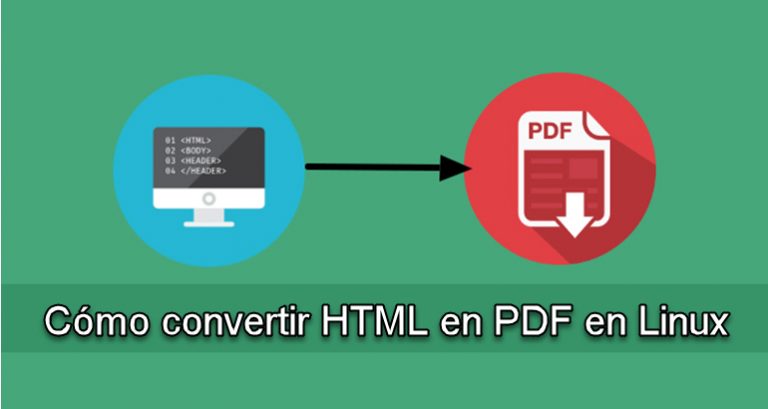 Cómo convertir HTML en PDF en Linux 【 PASO A PASO 】 ⭐️