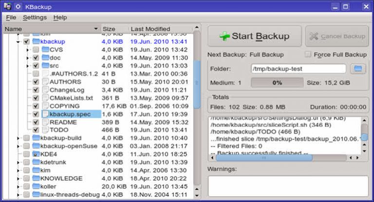 3 mejores aplicaciones de backups en Linux
